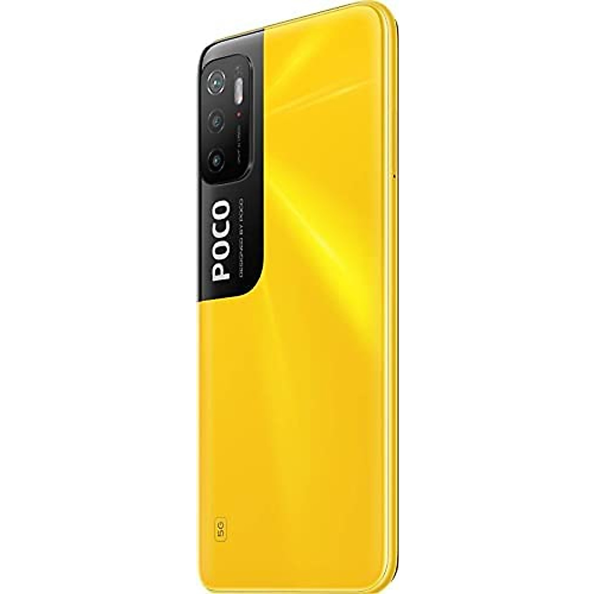 Poco M3 PRO 5G + 4G Volte Global Unlocked GSM 6.5" Octa Core 48mp Triple Camera (Not Verizon/Boost/CDMA) (Yellow, 64GB+4GB)