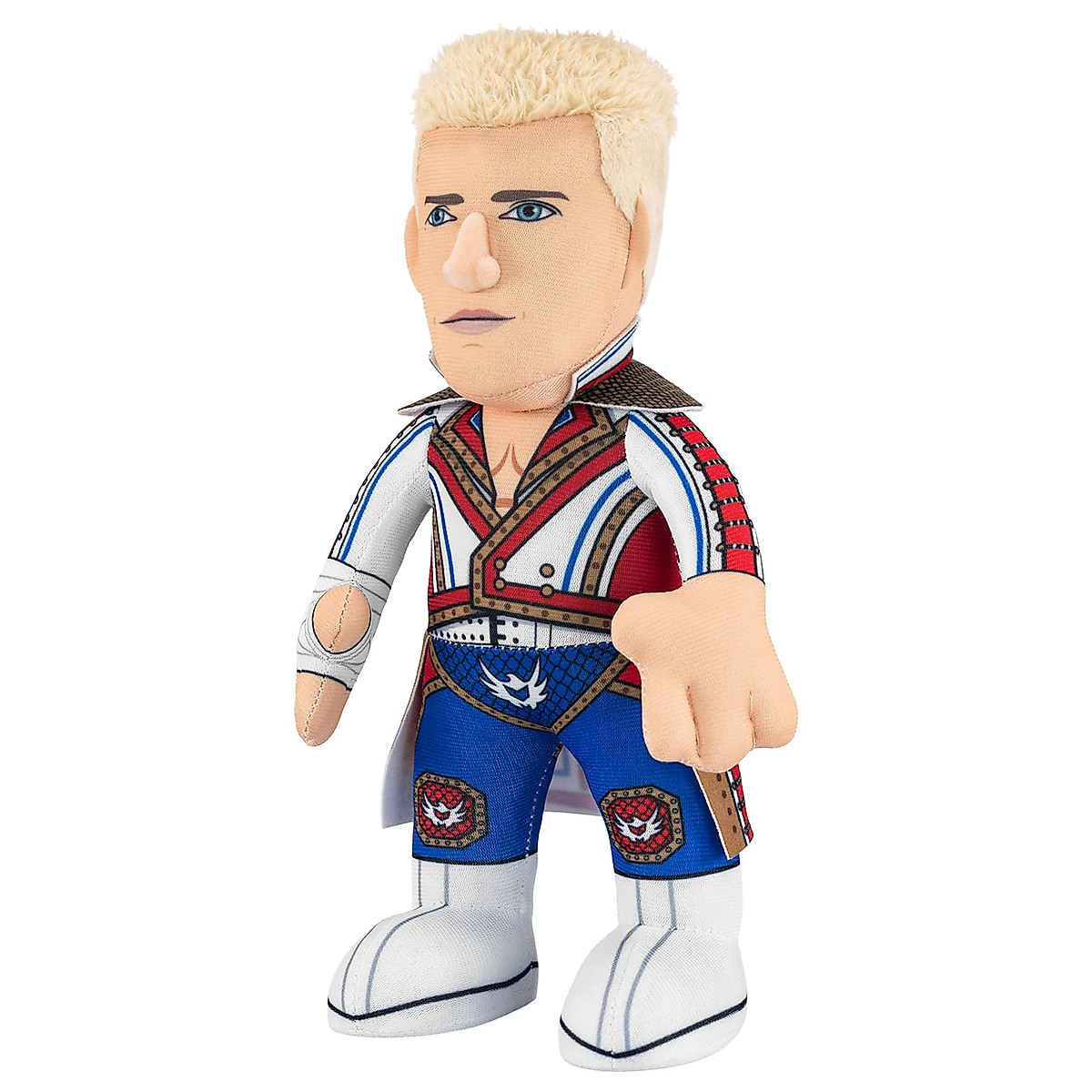 Bleacher Creatures WWE Superstar Cody Rhodes 10" Plush Figure - A Wrestling Star for Play or Display