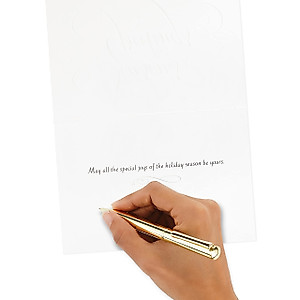 Hallmark Boxed Holiday Cards, Floral Season's Greetings (40 Cards with Envelopes)