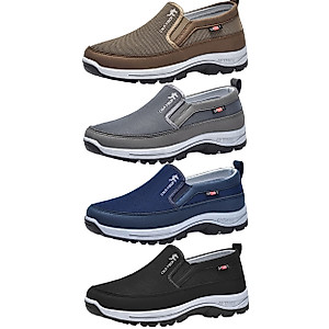 2023 New CNA Trop Men Walking Shoes - CNA Trop Men Outdoor Hiking Orthopedic Shoes, CNA-Trop Men Orthopedic Shoes (Blue,12)