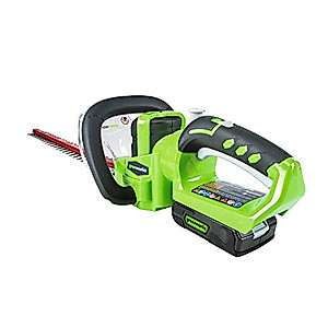 Greenworks 24V 22" Cordless Hedge Trimmer, Tool Only
