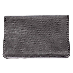 Big Skinny Card Case Slim Wallet, Holds Up to 16 Cards, Black