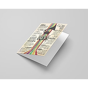 Katie Doodle - Super Cute, 92nd Birthday Card, (Handmade in USA), 92nd Birthday Gifts for Women, 92nd Birthday Gifts for Men, 92nd Birthday Decorations for Men or Women, 1933