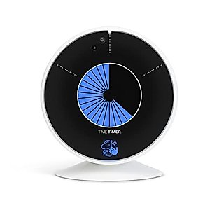 TIME TIMER WASH — 30 Second Visual Timer Promoting Proper Hand Washing for Preschool, Kindergarten and Adults, Hands Free, Touch-Less Handwashing, Bathroom Timer with Optional Music Sound