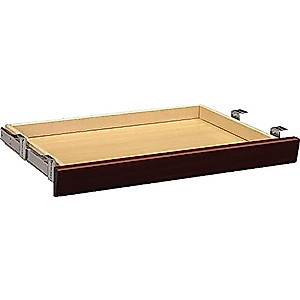 HON 1526N Laminate Angled Center Drawer, 26W X 15 3/8D X 2 1/2H, Mahogany