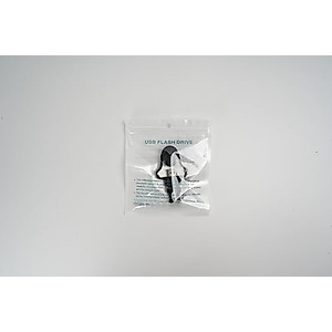 64GB USB Flash Drive Cartoon Skeleton Shaped Memory Stick, BorlterClamp Cool Thumb Drive Pen Drive Amazing Gifts, Black