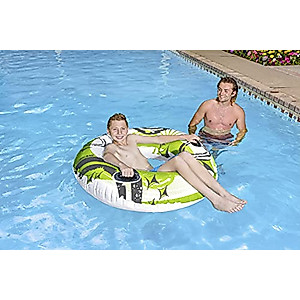Poolmaster 01503 50-Inch Hurricane Sport Swimming Pool Float Inner Tube, Green