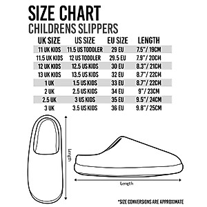 Minecraft Slippers Boys Kids Blue Creeper vs Zombie TNT House Shoes 1.5 US