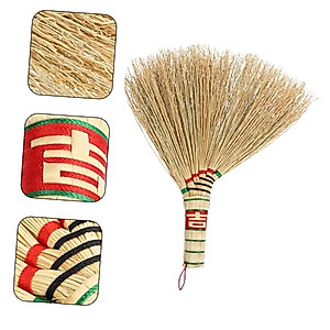 Hemoton Small Broom Desktop Tabletop Cleaning Broom Household Dust Brush Tabletop Dust Broom Desktop Cleaning Broom Manual Sweeping Broom