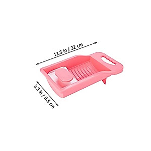 Happyyami 2pcs with washboard underwear washboards underwear wash basin washboard for hand washing clothes hand washboard kid socks hand-washed washboard non-slip pp travel clothing