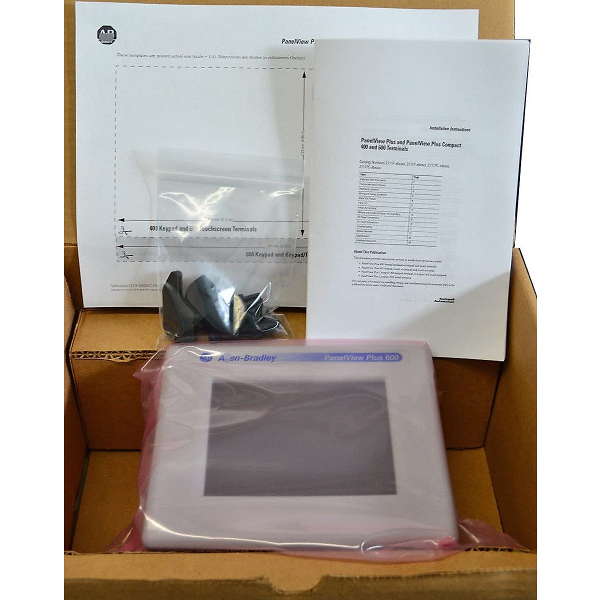 CBBEXP 2711P-T6C20D PanelView Plus Touch Screen 2711PT6C20D Sealed in Box 1 Year Warranty Fast Shipment