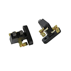 HURI 2pcs Carbon Brush for Gx390 9hp 11hp 13hp 14hp 4kw 5kw 6.5kw 7kw Chinese Generator 177f 182f 188f 190f 4000W 5000W 6500W 7000W Engine