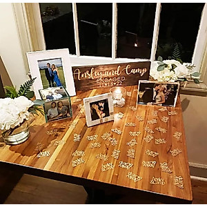 100 Pieces Personalized Initial Any Name Confettis with 2 names glitter table scatter Bridal showers engagement parties weddings anniversarys Supplies Customization Parties Birthday Partybaby shower