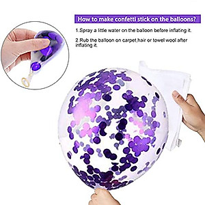 80PCS Mardi Gras Party Balloons Decoration Supplies - Purple Green Gold Mardi Gras Themed Latex Balloons Party Decorations