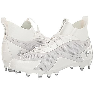Under Armour Women's Glory 2 MC, (100) White/White/Metallic Silver, 8, US