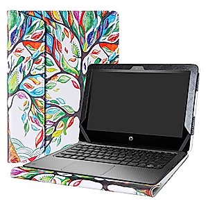 Alapmk Protective Case Cover for 11.6" HP ProBook x360 11 G1 EE /G2 EE /G3 EE / G4 EE /G5 EE /G6 EE/G7 EE Series Laptop(Warning:Not fit HP Other 11.6 inch Laptop),Love Tree