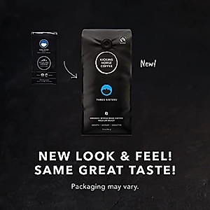 Kicking Horse Coffee, Three Sisters, Medium Roast, Whole Bean, 10 oz