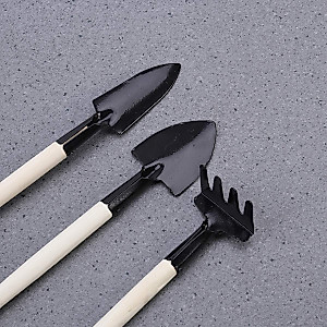 Happyyami 8pcs Set Indoor Gardening Tools Gardening Kit Bonsai Tool Kit Gardening Weeding Sickle Garden Hand Tools Succulent Tweezers Miniature Tools Small Tool Kit Scissors Lightweight