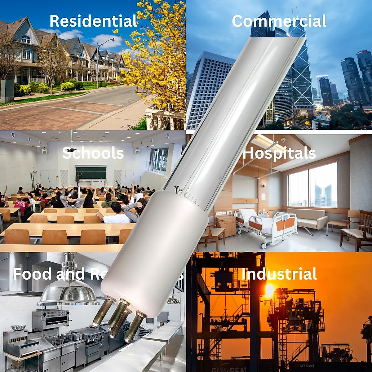 LSE Lighting UV Lamp 214421-00 for TT-AK245-V2 5"