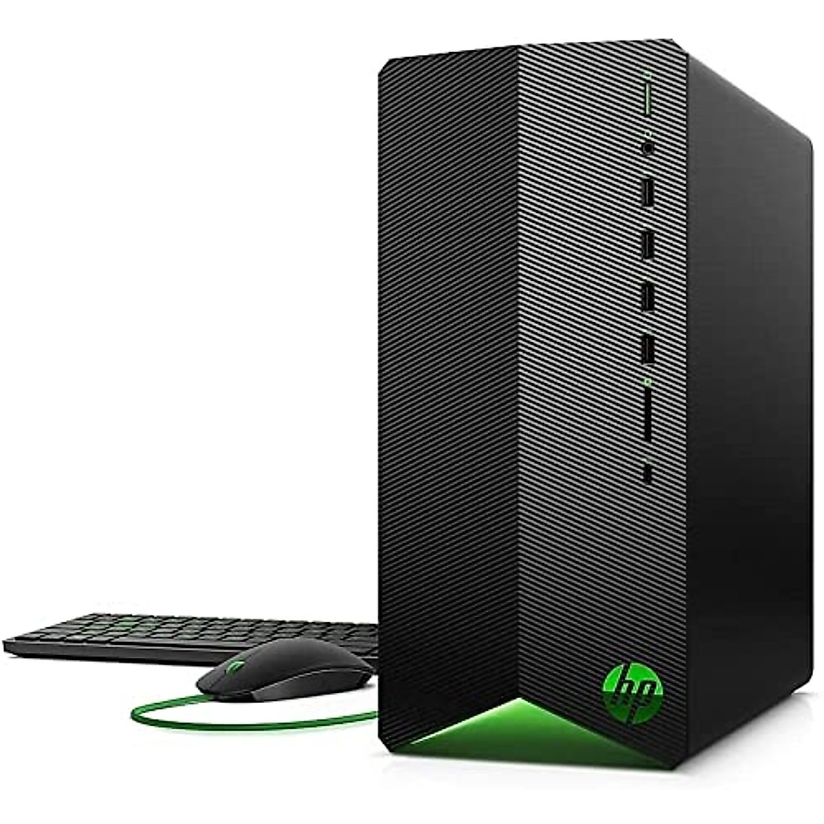 HP 2022 Pavilion TG01 Gaming Desktop - 10th Intel i7-10700F 8-Core CPU - 12GB Nvidia RTX 3060-32GB DDR4-1TB NVMe SSD + 2TB HDD - WiFi Bluetooth RJ45 - Windows 10 Pro w/ 32GB USB