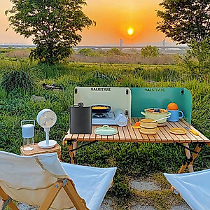 COOAK 3 Pack Hip Flasks for Liquor, Stainless Steel Leakproof Thin Flasks, 6 Oz, 8 Oz, 12 Oz with Funnel（Black）