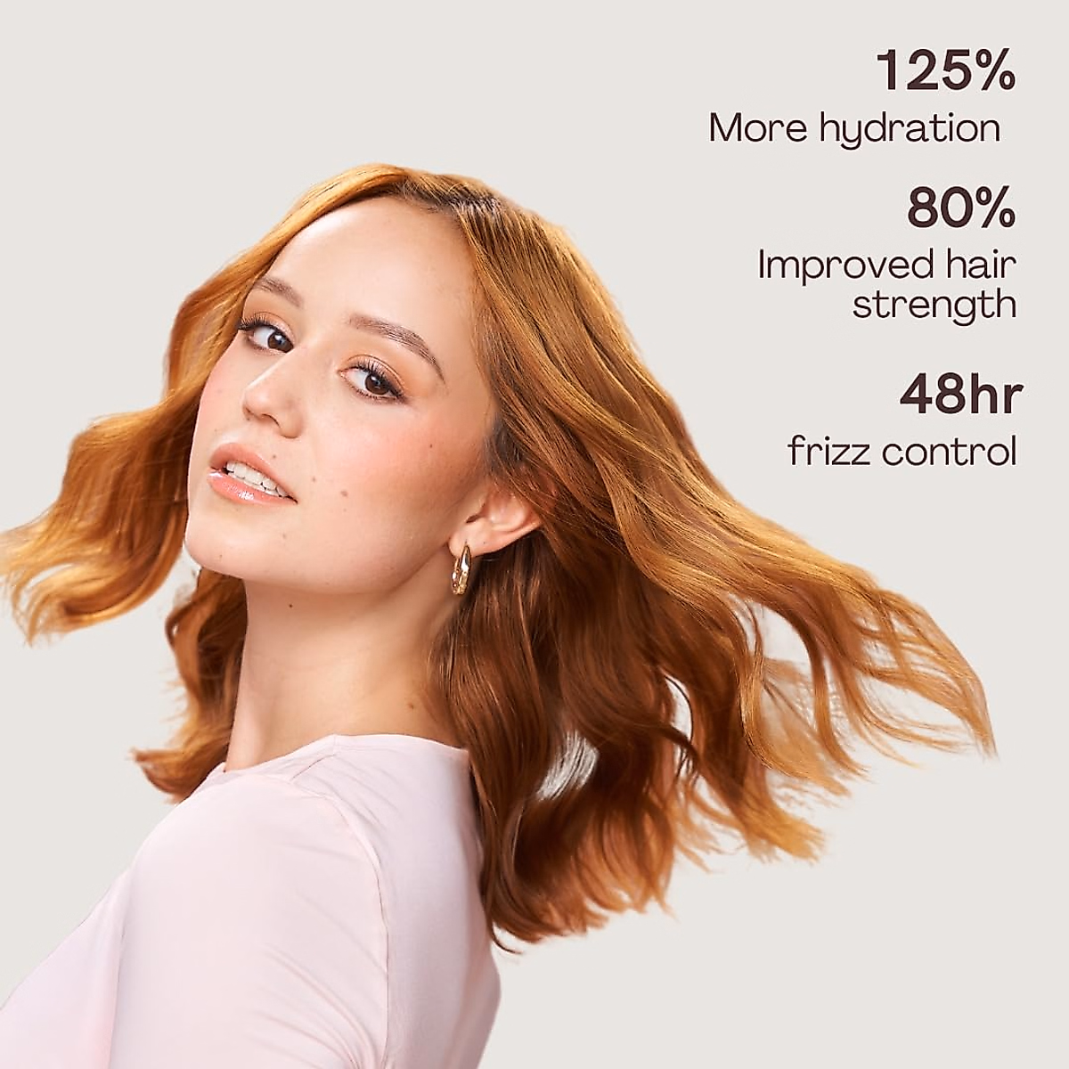 320Pure Smoothie Leave In Conditioner 8oz, Sulfate Free, Color Safe & Lightweight Formula, Deep Repair Moisturizing Detangler for Frizzy, Curly, Thick, Wavy, Dry & Damaged Hair