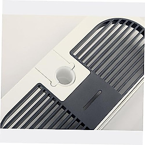 HOLIDYOYO Shower Basket Shower Shelf מתלה למקלחת Shampoo Storage for Bathroom Soap Holder Pink Candy Holder Hand-held Shower No Punching Hand-held Tray Shower Head No-perforation Soap Dish