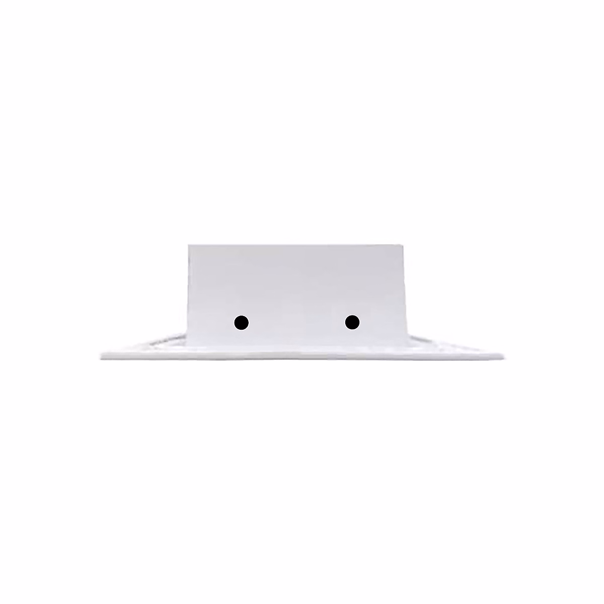 BUILDMART - 12x4 Modern AC Vent Cover - Decorative White Air Vent - Standard Linear Slot Diffuser - Register Grille for Ceiling, Walls & Floors - Texas Buildmart