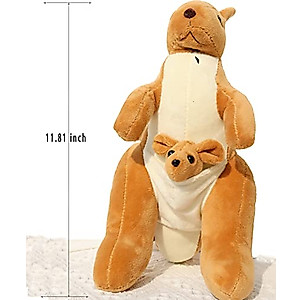 Curtain Tie Back 2 Pack Cute Animals Jungle Kangaroo Cartoon Buckle Curtain Tie Backs for Kids Room,Curtain Holdebacks for Drapery,Window Curtain Tiebacks Holder (Kangroo Yellow)