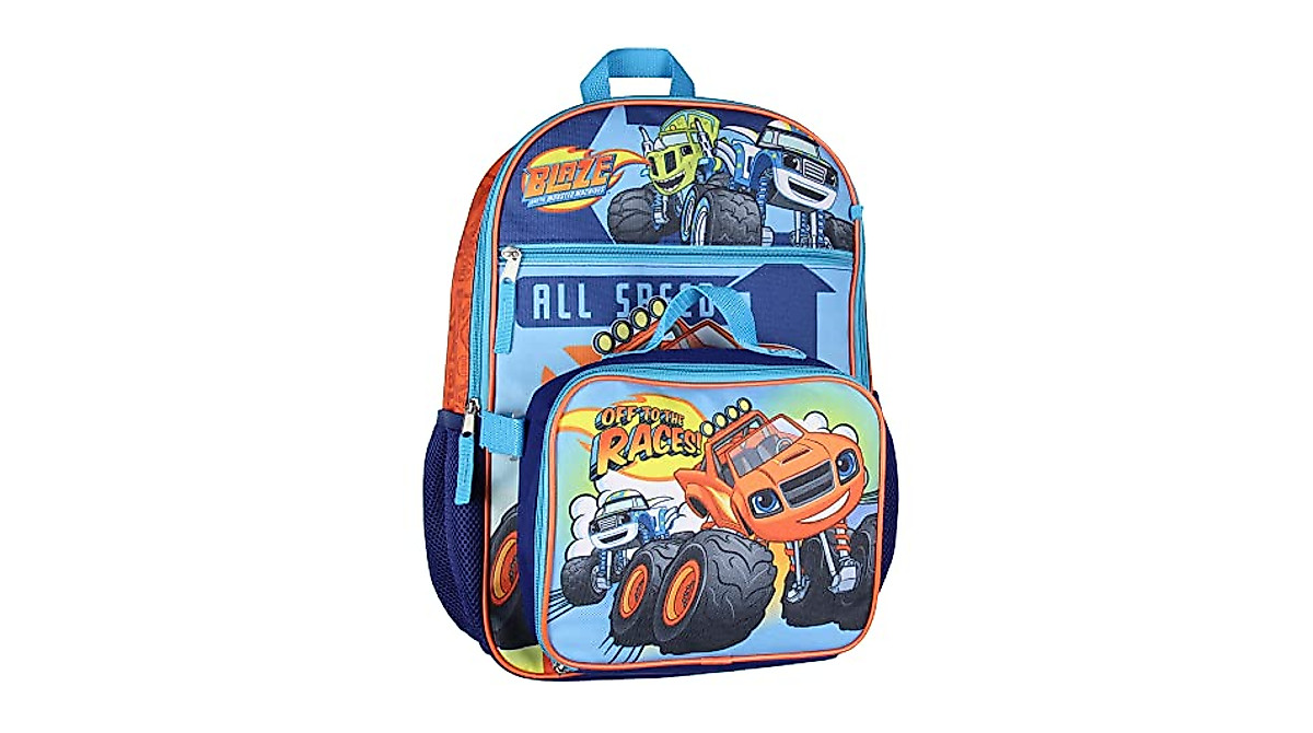 Blaze and the Monster Machines Backpack Set - Fun for Kids