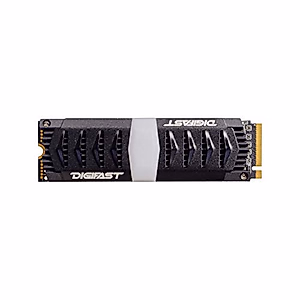 Digifast Chevron Black+ 1TB M.2 NVMe RGB SSD - Gen3x4 PCIe, M.2 2280