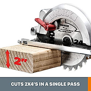 Worx WX429L 4 Amp WORXSAW 4.5" Electric Compact Circular Saw