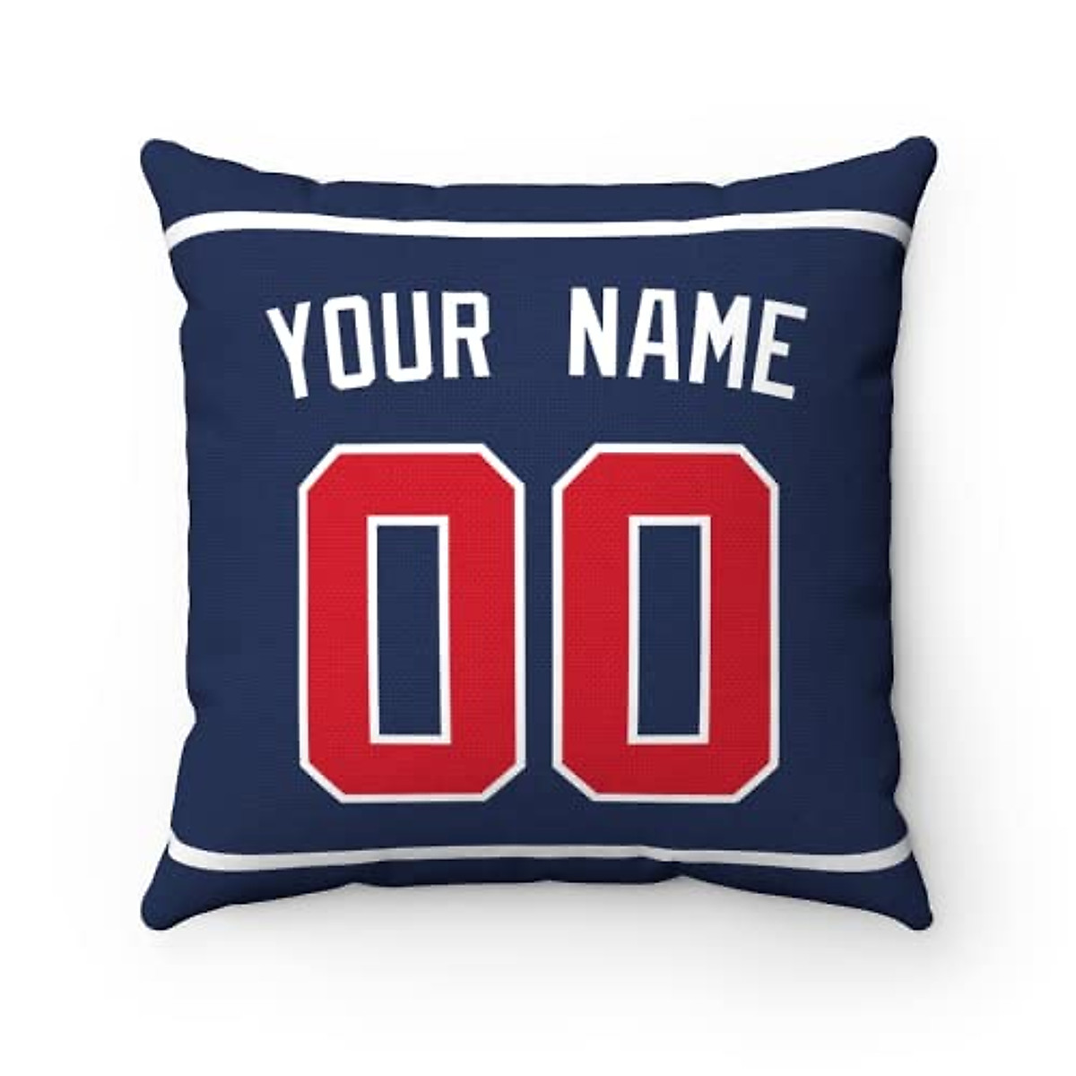 INAOO Throw Pillow Custom Any Name Number Personalized Gifts for Atlanta