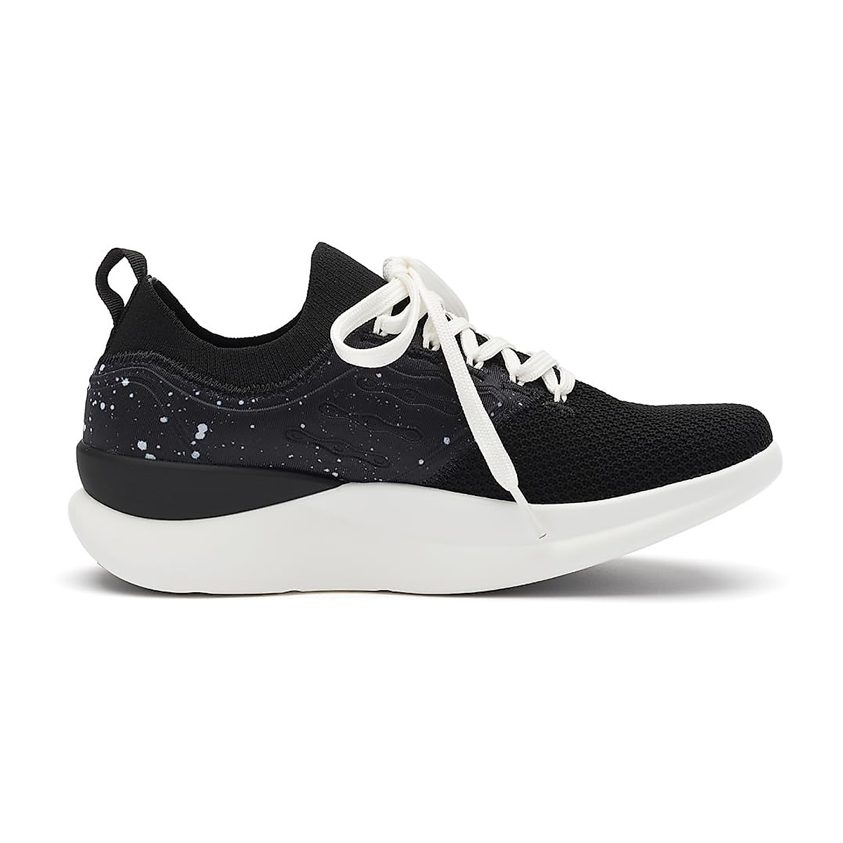 moshn Pulse Black/White Splatter Women's Shoes 8.5 M US