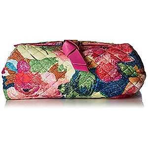 Vera Bradley Women's Cotton Carson Crossbody Purse, Superbloom, One Size