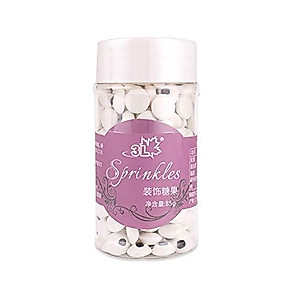 1 Bottle Candy Eyeballs Eyes Cake Cupcake Sprinkles Cookie Decorations Sweet Personalities Edible Candy Toppers For Christmas Cake Cupcakes Decoration(Small)