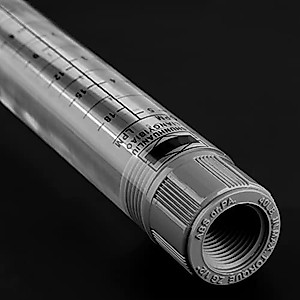 Water Flow Meter,Ozgkee Flow Meter Tube Type Flow Meter for Liquid Pipeline Flowmeter 0.5‑5 Gpm / 1.8‑18 Lpm Flow Meter Water