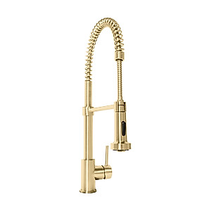 ZLINE Autograph Edition Apollo Kitchen Faucet in Champagne Bronze (APL-KF-CB)