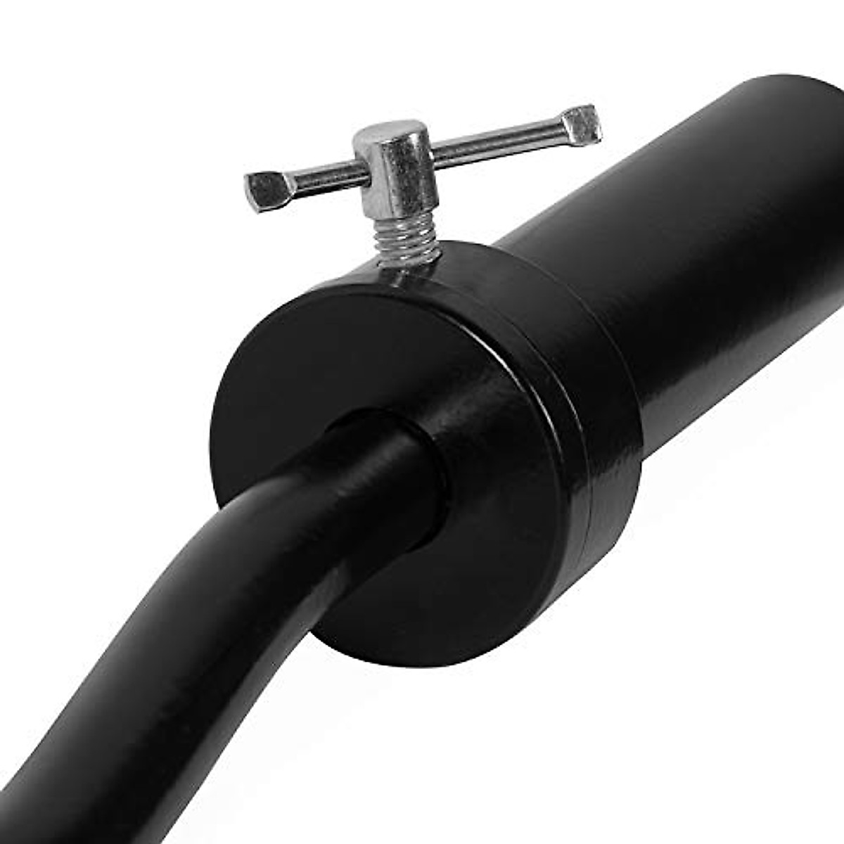 CAP Barbell Olympic Super Curl Bar, Black New Version, 48-Inch (OBIS-48B)