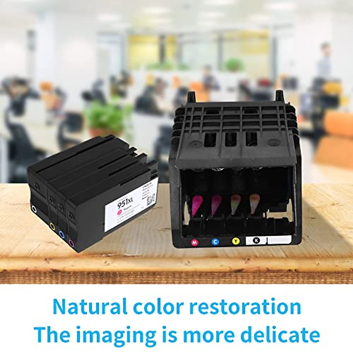 Ademon 950 951 950xl 951xl printhead Replacement Kit Compatible with HP Officejet Pro 8100 8600 8620 8610 8650 251DW 276DW Print Head，8600 Printer Head Printer Replacement Parts