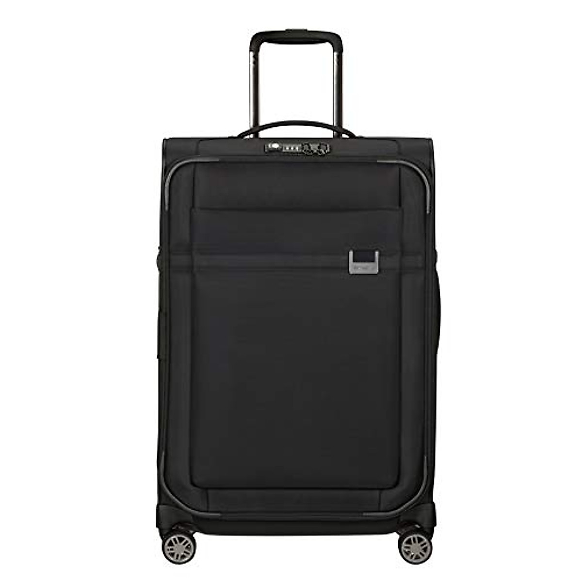 Samsonite Airea Luggage- Suitcase, Spinner M Expandable (67 cm - 81.5 L), Black (Black)