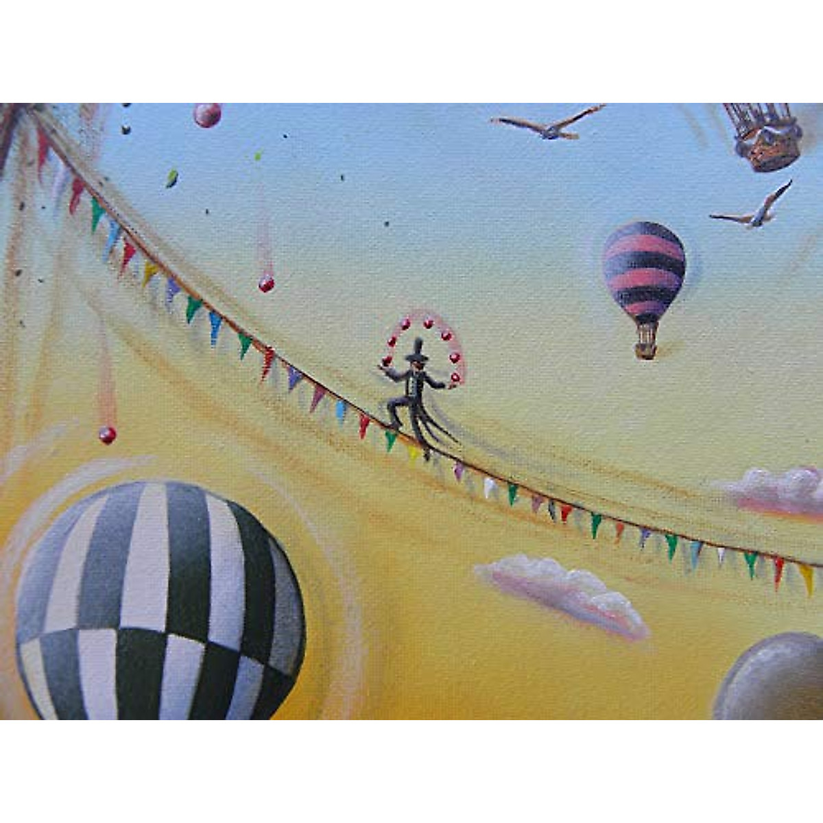 Joseph KALIHER (Texas 1970) ALLEGORY of a WALK YONDER THE NEW WORLD ORDER 50x50