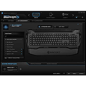 ROCCAT Skeltr - Smart Communication RGB Gaming Keyboard (ROC-12-231-GY)