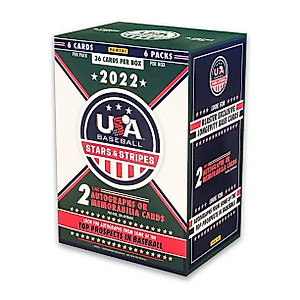 Panini Prestige 2022 Panini Stars and Stripes USA Baseball Blaster Factory Sealed