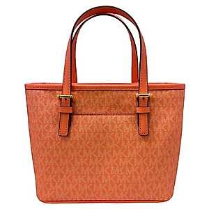Michael Kors XS Carry All Jet Set Travel Womens Tote (grapefruit multi)