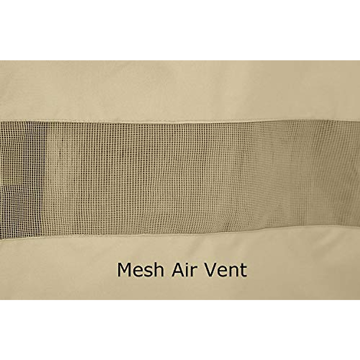 SunPatio Outdoor Sofa Cover 60 Inch, Heavy Duty Bench Covers, Patio Furniture Cover with Waterproof Sealed Seam, All Weather Protection, Beige