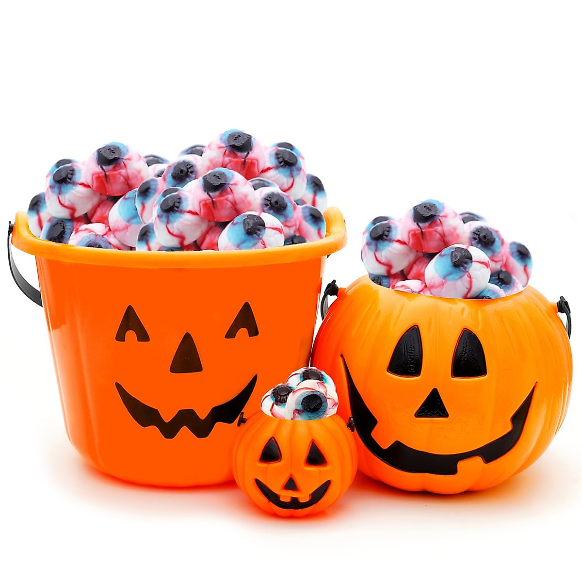 Fruidles Gummy Eyeballs Halloween Candy, Trick-Or-Treat Party Bag Fillers, Party Favor (Half-Pound)