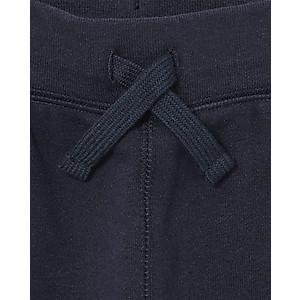 The Children's Place Boys Active Fleece Jogger Pants, New Navy Single, Medium US