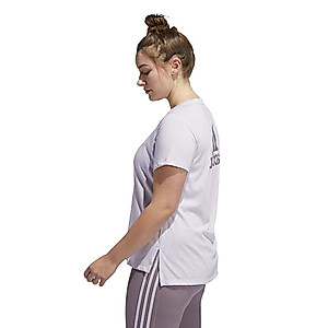 adidas womens Go-To Tee Regal Purple Small