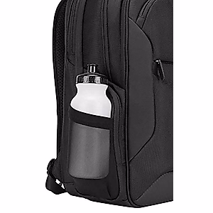 Targus Corporate Traveler Checkpoint-Friendly Professional Business Laptop Backpack with Protective Sleeve for 15.6-Inch Laptop, Black (CUCT02B)